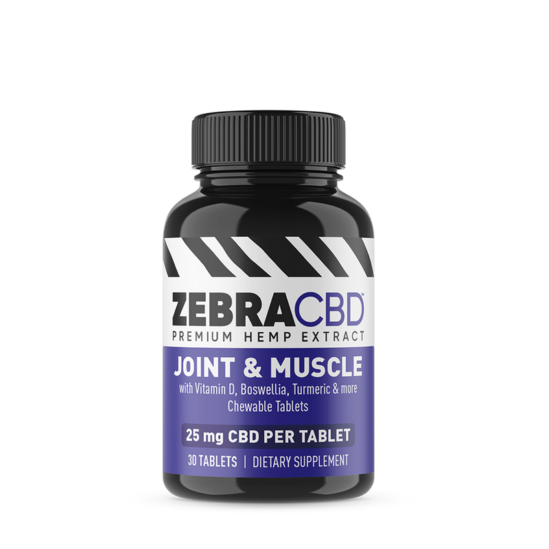 CBD Tablets With Premium Hemp Oil For Sale | Zebra CBD