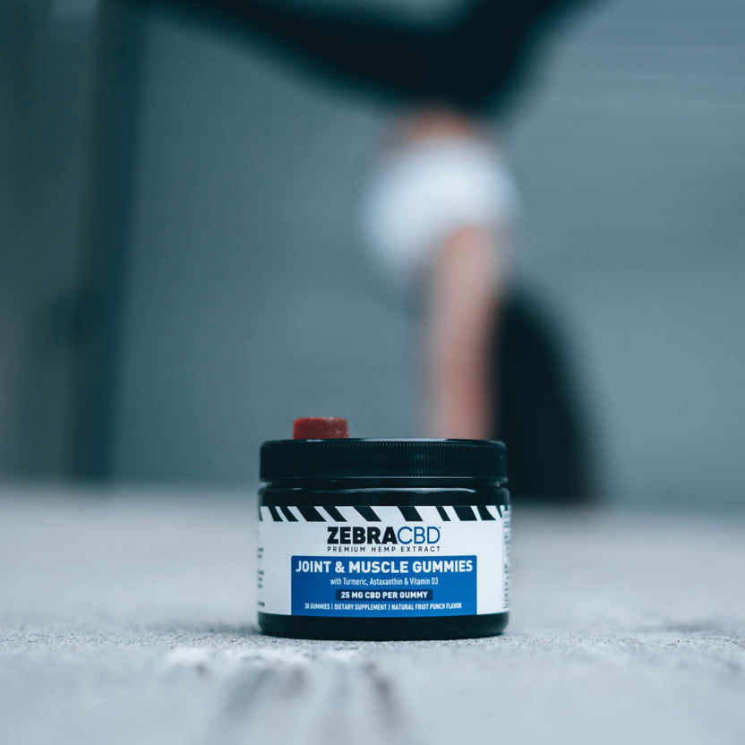 Joint & Muscle CBD Gummies For Pain | ZebraCBD - Zebra CBD
