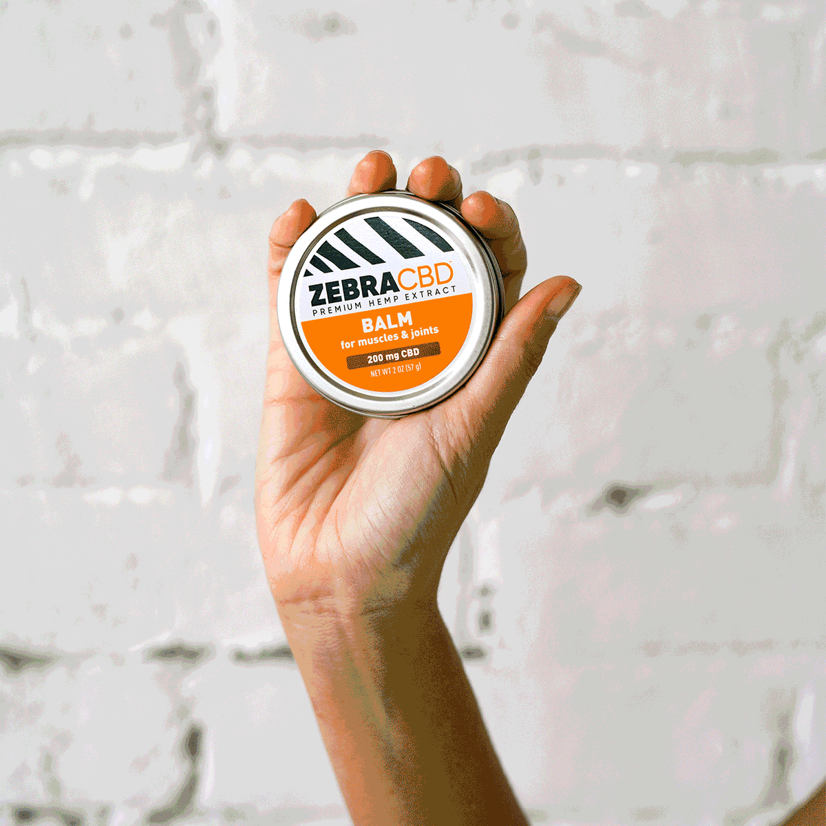 CBD Balm for Muscles & Joints With Premium Hemp | ZebraCBD - Zebra CBD