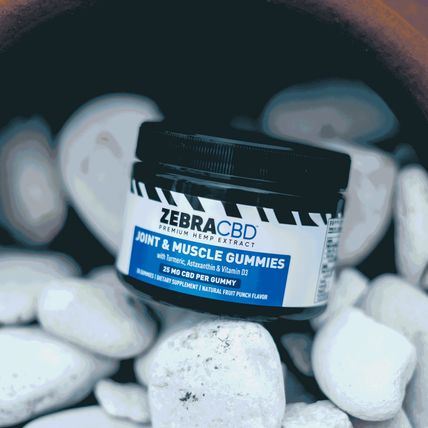 CBD Gummies for Joint Pain & Muscle Relaxation | Zebra CBD