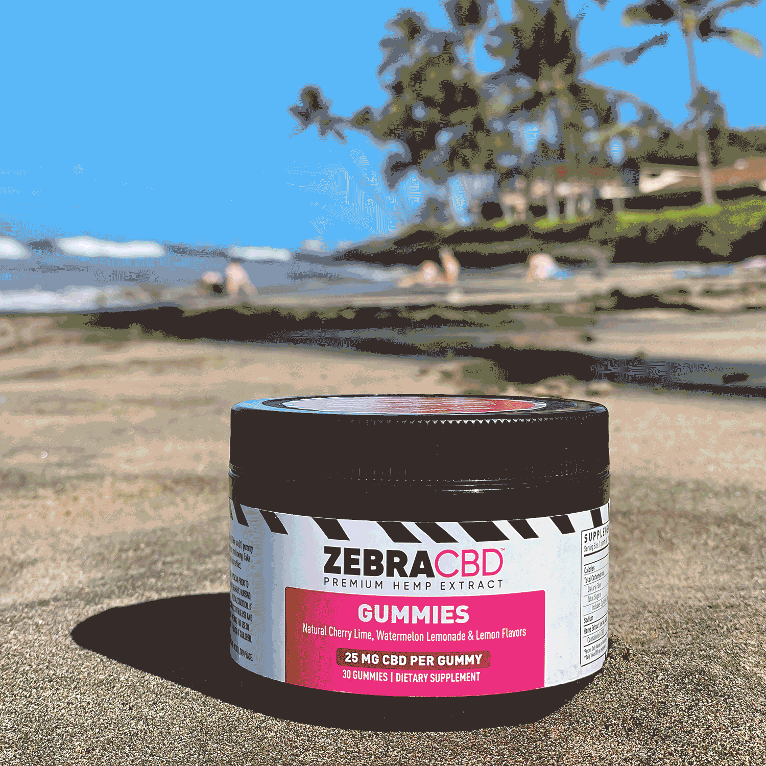 25mg Full Spectrum CBD Gummies | Zebra CBD
