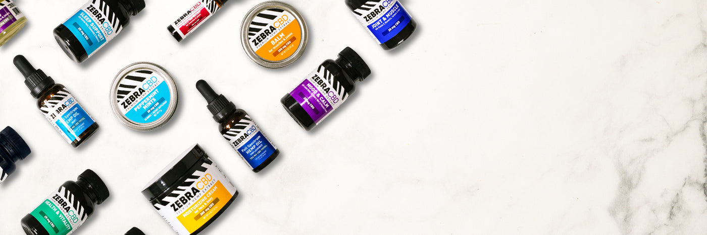 Organic Hemp Extract & CBD For Sale Online | Zebra CBD