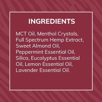 CBD Roll-On Relief - Zebra CBD